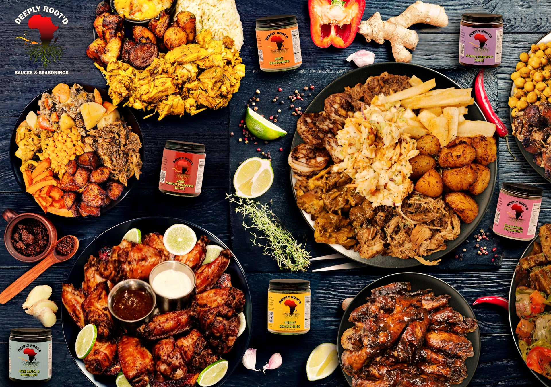 Deeply Rootd Sauces & Seasonings – Deeply Rootd Sauces & Seasonings